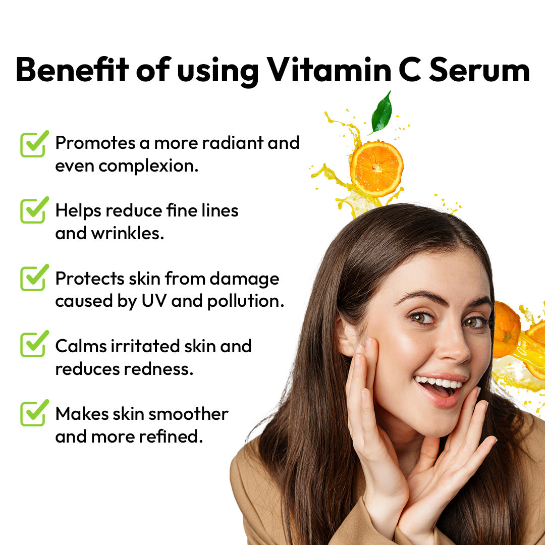 10% Vitamin C Face Serum || Brightens Skin | Evens Tone | Fades Dark S ...