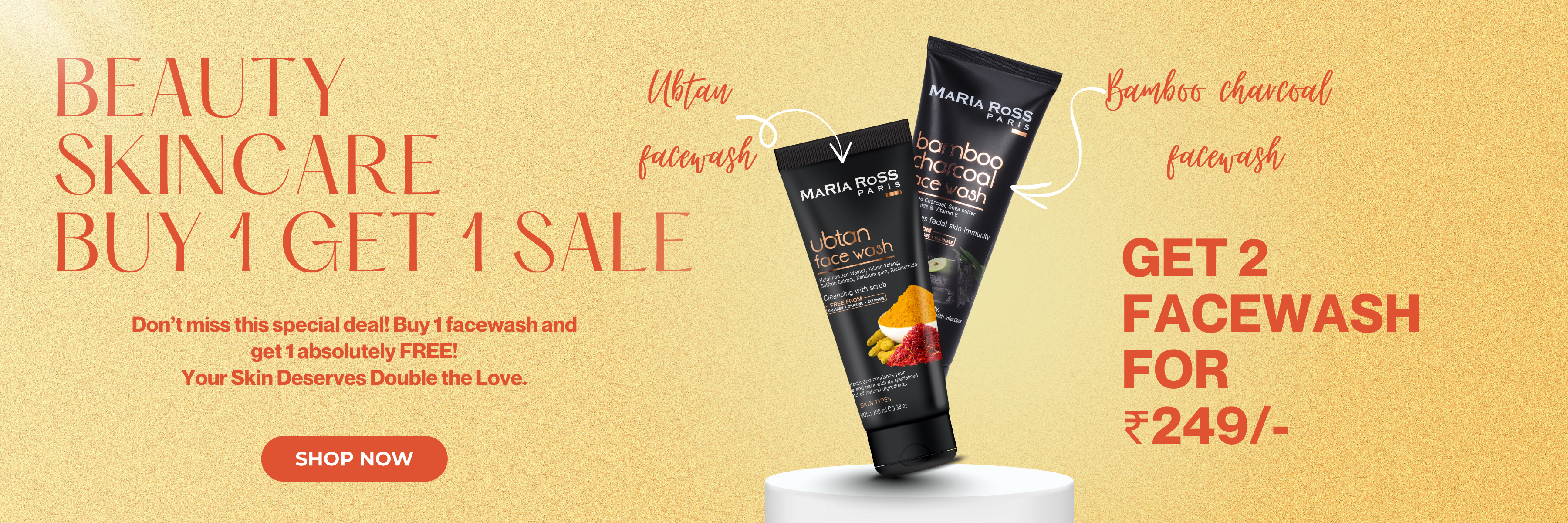 Premium Skincare & Haircare - Upto 25% Off | Maria Ross Paris
